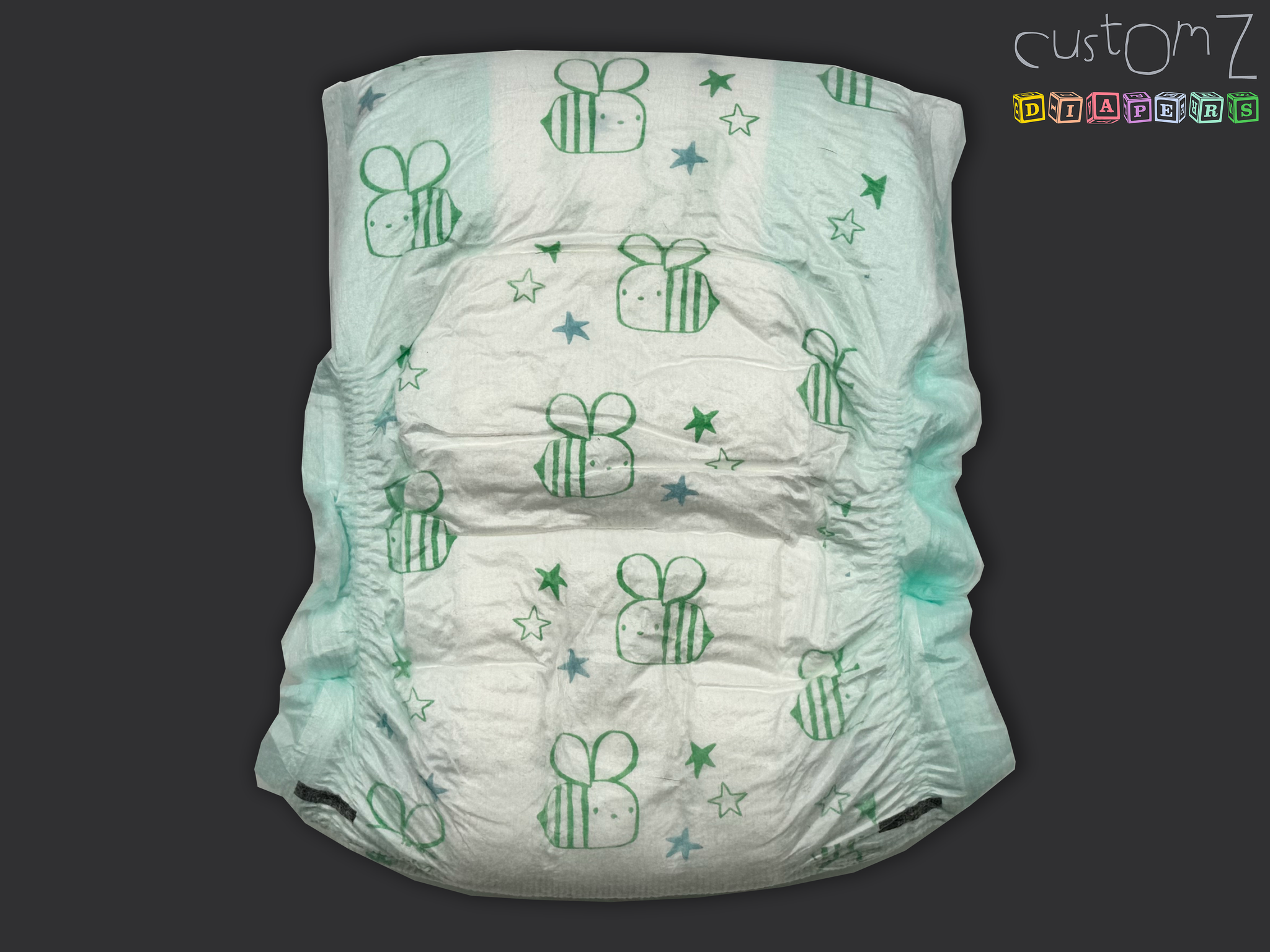 CustomZ Bumble Bees ABDL Adult Baby Diaper Nappy - 1 x Nappy – CustomZ ...