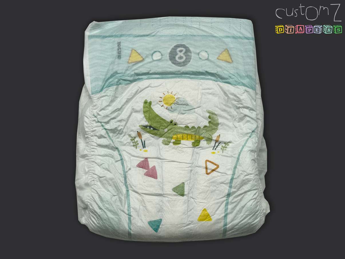 CustomZ Cosy Croc ABDL Adult Baby Diaper Nappy - 1 x Nappy – CustomZ ...