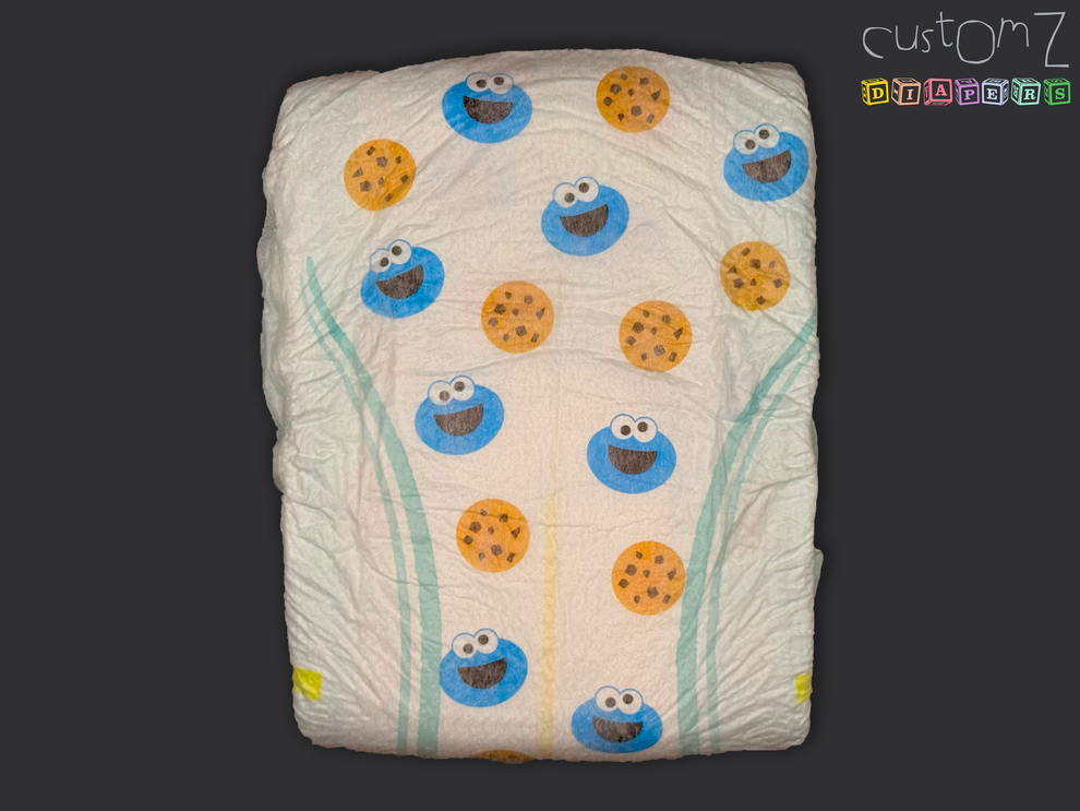 CustomZ Cookie Muncher ABDL Adult Baby Diaper Nappy - 1 x Nappy ...