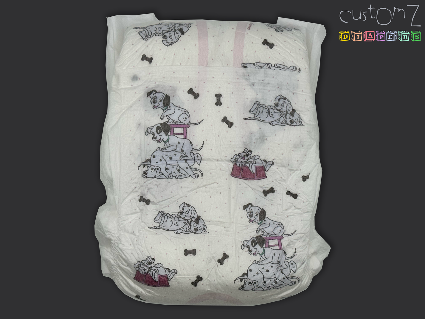 CustomZ Spotty Dogs ABDL Adult Baby Diaper Nappy - 1 x Nappy – CustomZ ...
