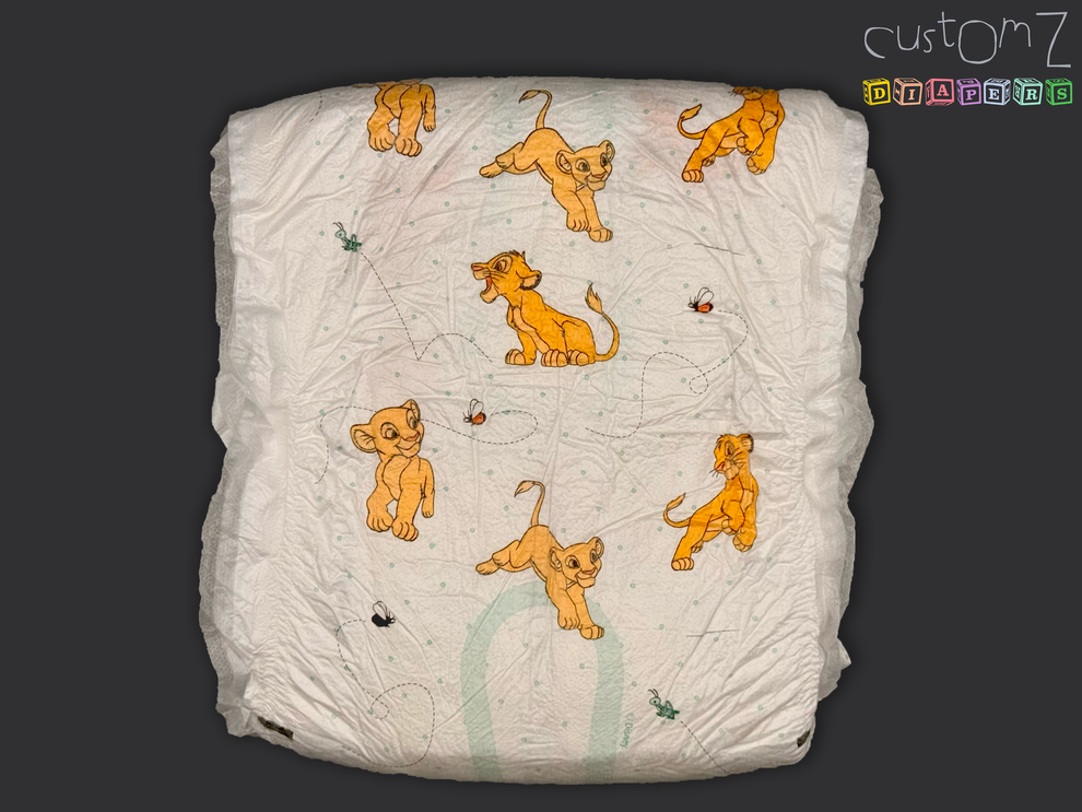 CustomZ Lion Pride ABDL Adult Baby Diaper Nappy - 1 x Nappy – CustomZ ...
