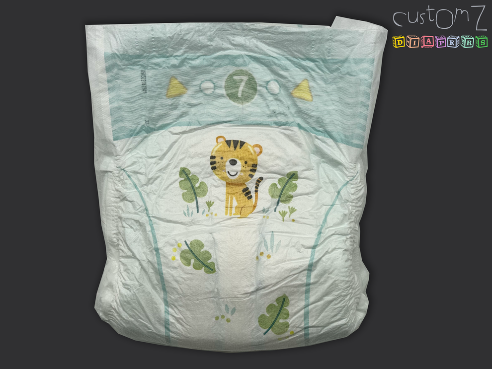 CustomZ Tiny Tiger ABDL Adult Baby Diaper Nappy - 1 x Nappy – CustomZ ...