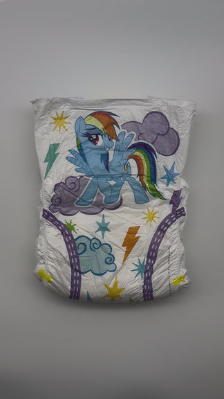 CustomZ MLP My Little Pony Rainbow Dash ABDL Plastic Backed Adult Baby ...